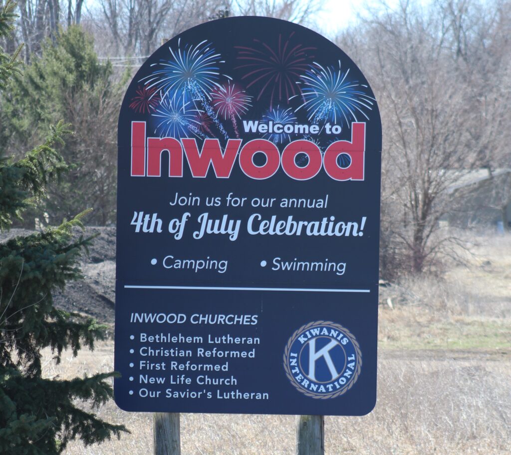 Inwood Iowa - Home of the Best 4th of July Fireworks!